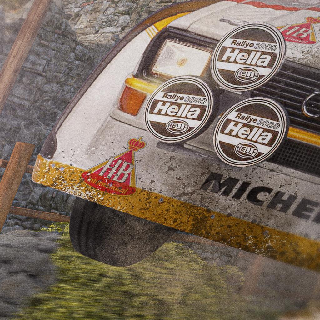 Poster Audi Quattro S1 - Monte Carlo 1986 - Signed And Numbered